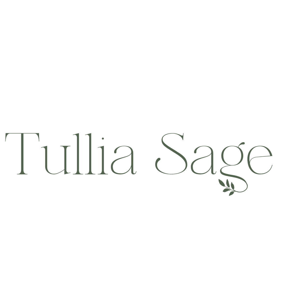 Tullia Sage – TULLIA SAGE