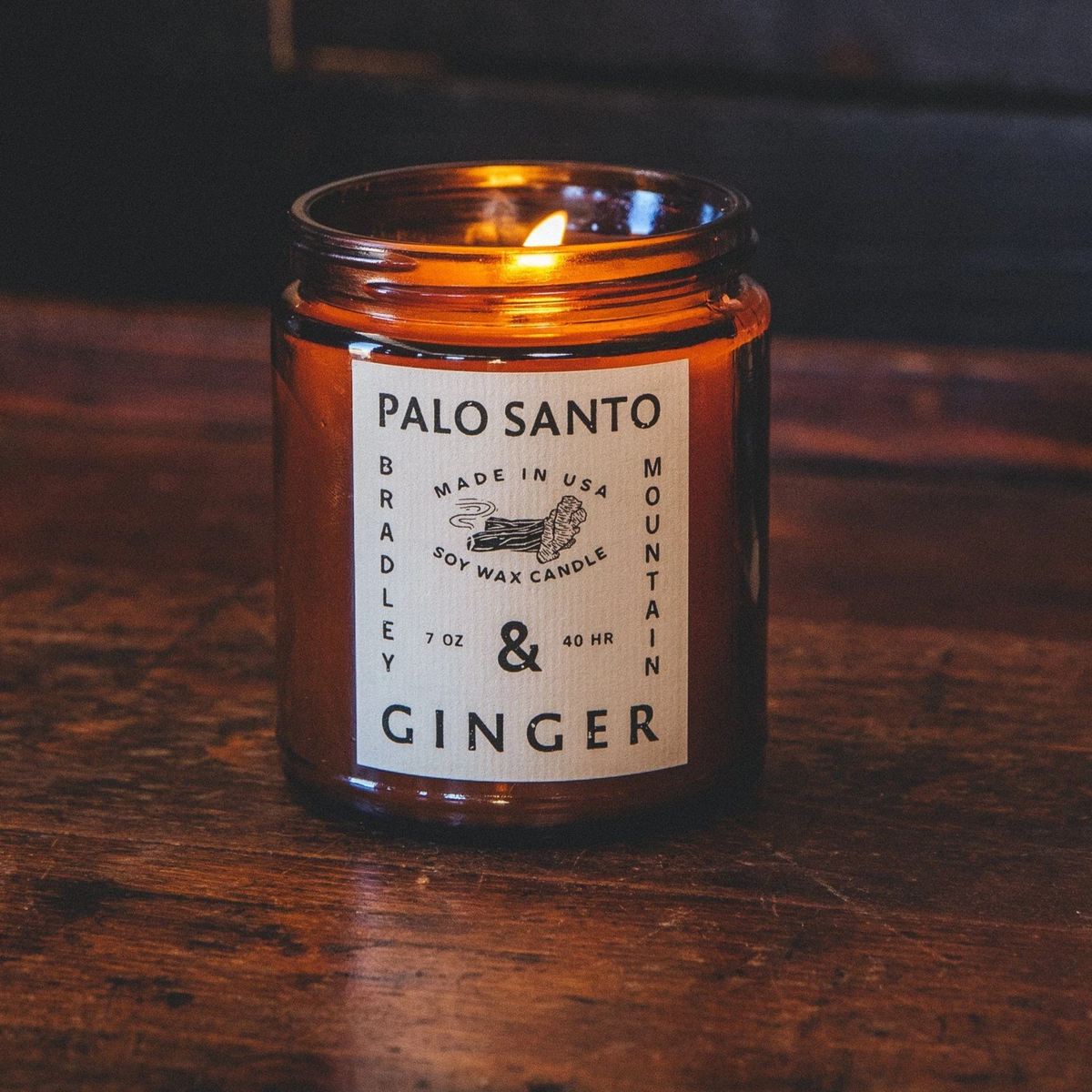 Palo Santo & Ginger Candle – TULLIA SAGE